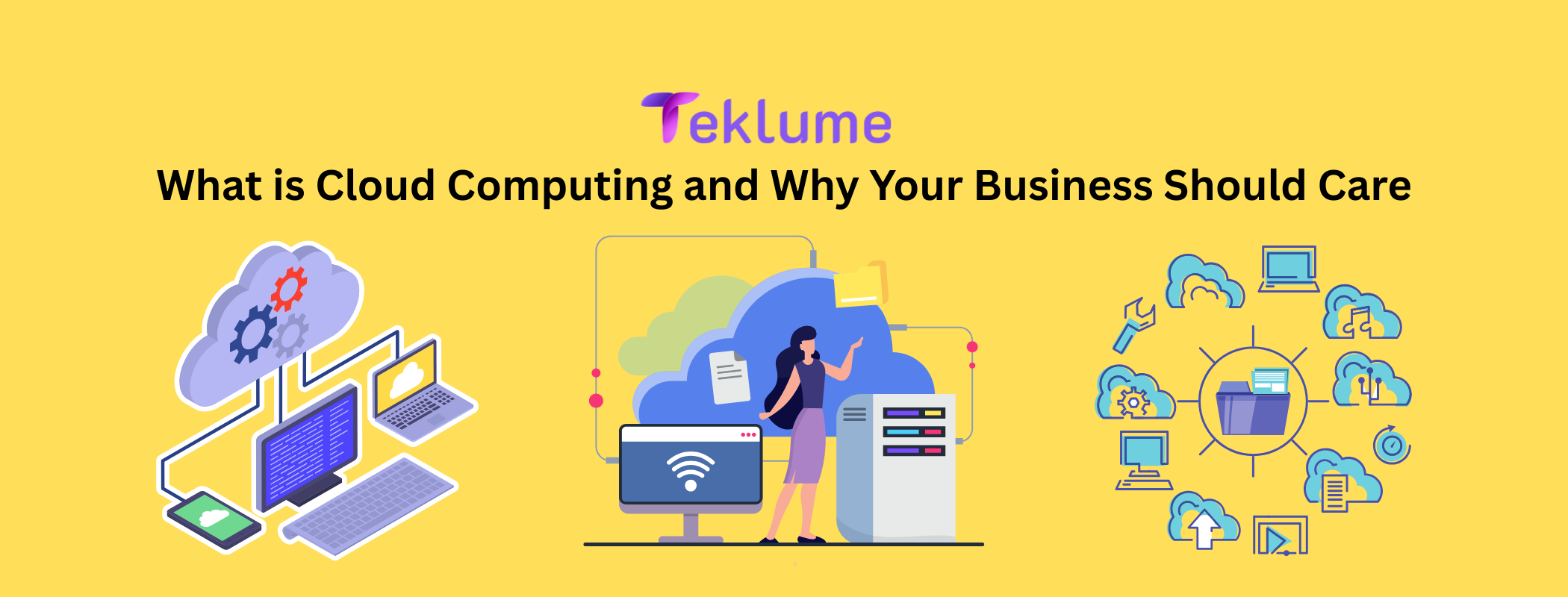 What Is Cloud Computing? Why Businesses Should Care | TekLume - Custom ...